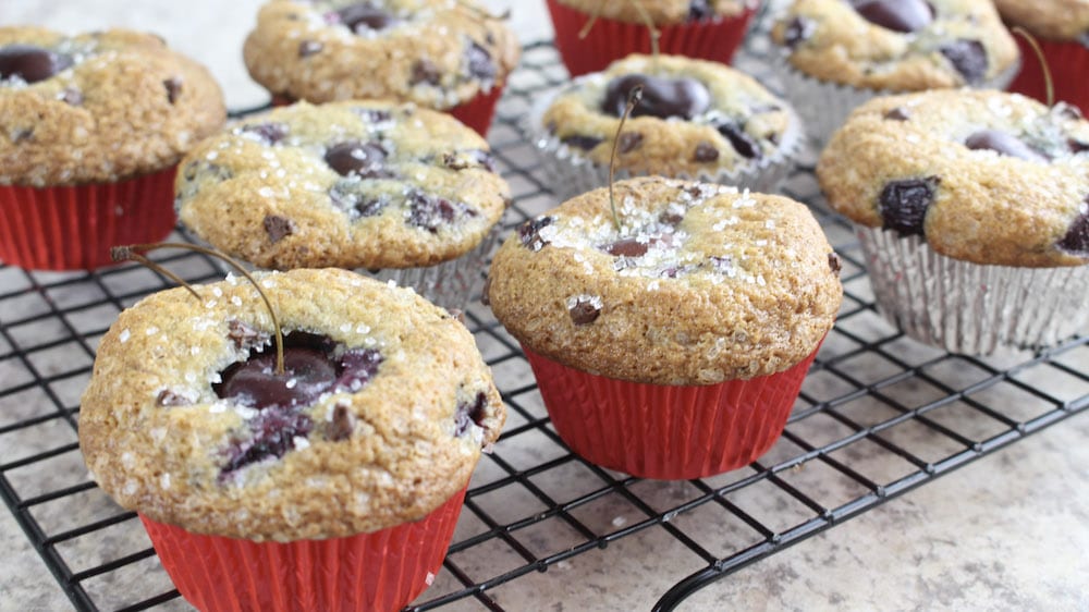 Cherry Chocolate Muffin Recipe - Guy and the Blog