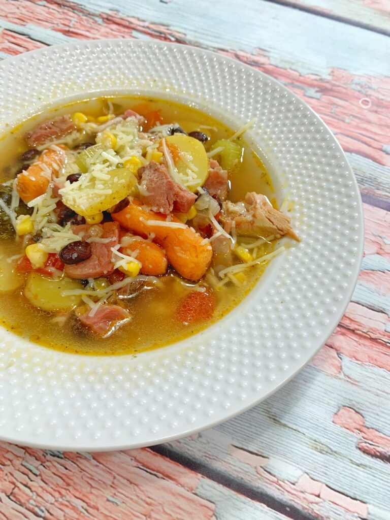 Ninja Foodi Soup Recipe for Thanksgiving Leftovers - Guy and the Blog